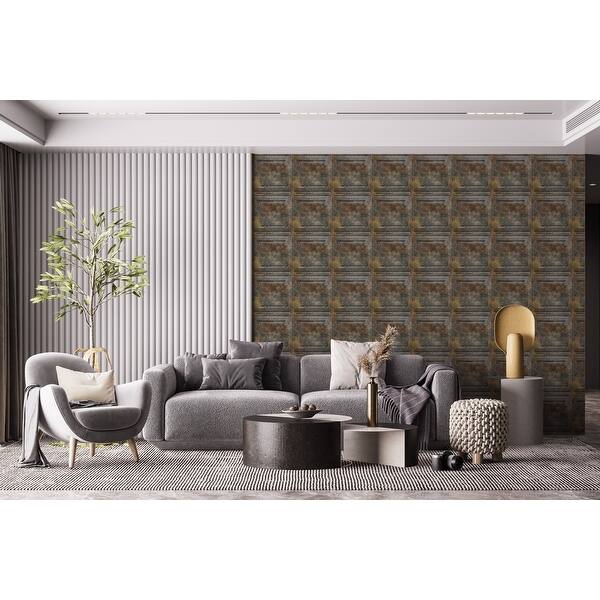 Dundee Deco Rustic Traditional Simply Rustic Lay In, PVC 3D Decorative ...
