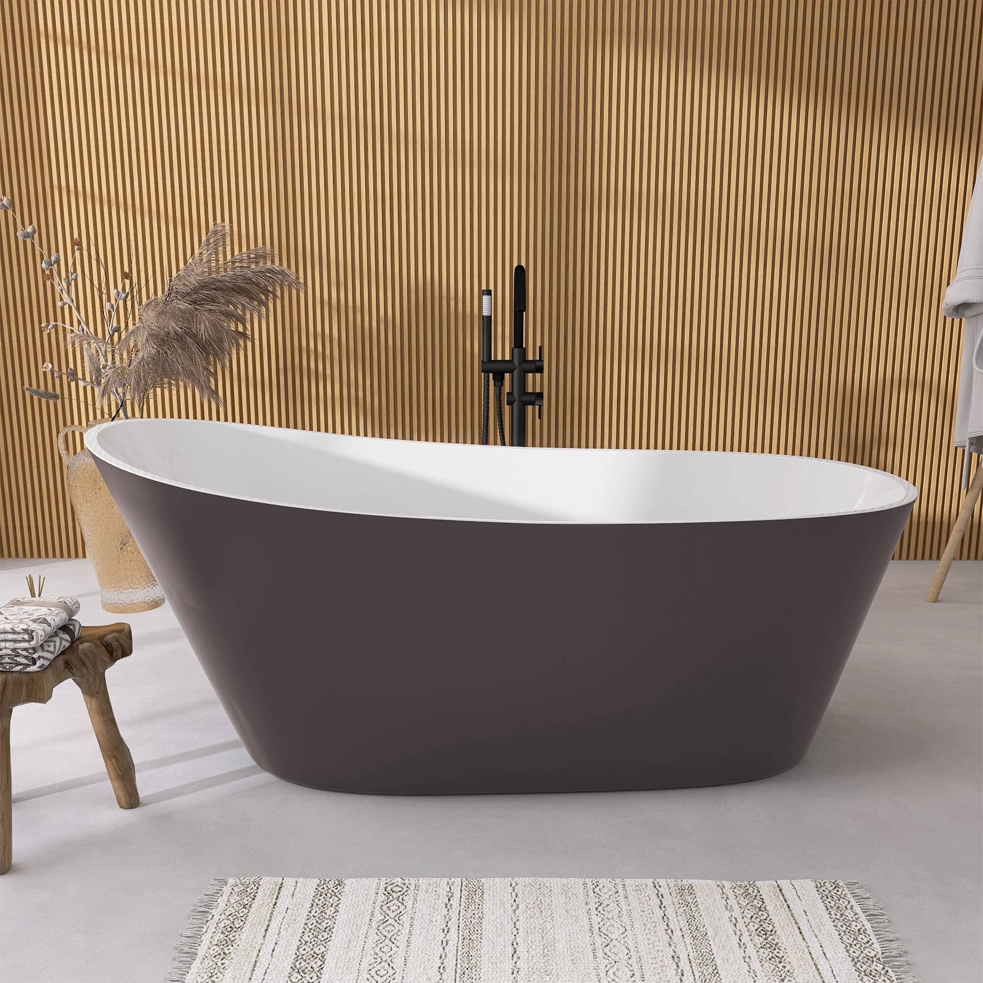 Grey 66 to 71 inches Bathtubs - Bed Bath & Beyond