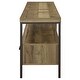 Coaster Furniture Ruston Weathered Pine 71-inch 3-drawer TV Console ...