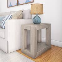 Plank and Beam Forma Rectangular Side Table - 25" - On Sale - Bed Bath ...