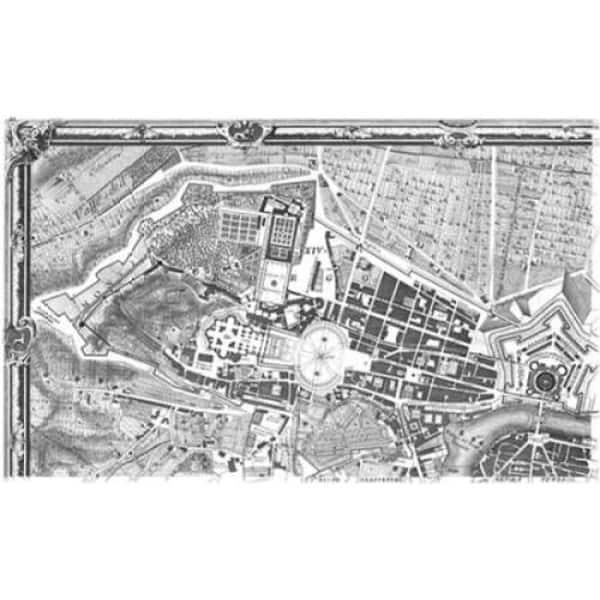 Rome Sectional Map Poster Print By Giovanni Battista Nolli Item ...