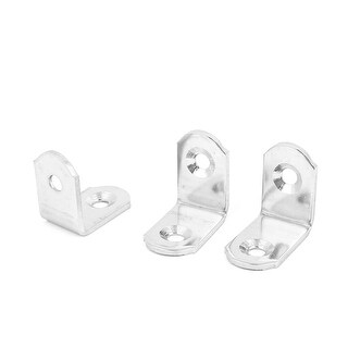 25mm x 25mm Stainless Steel L Shape Corner Brace Joint Right Angle ...