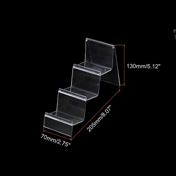 Acrylic Wallet Display Stand Holder Organizer Transparent 2.75x8.07x5 ...