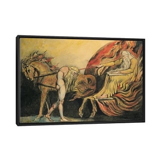 iCanvas "God Judging Adam, c.1795" by William Blake Framed - Bed Bath ...