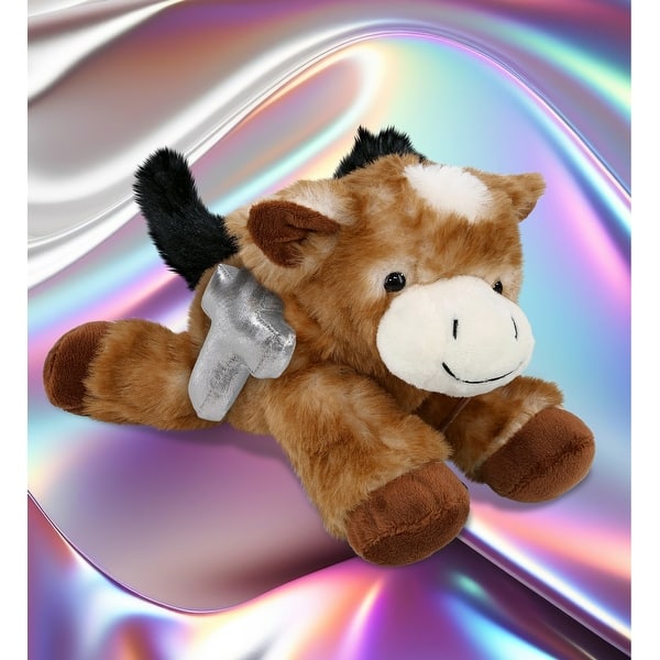 brown donkey plush