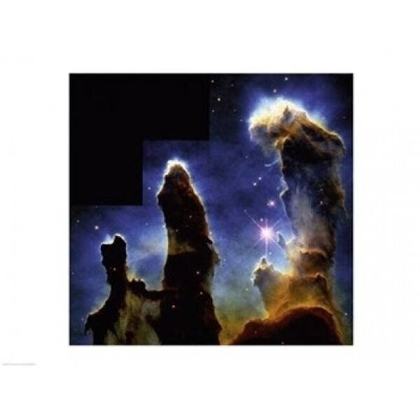 Gaseous Pillars Of M16 Eagle Nebula Star Birth Photographed By Hubble ...