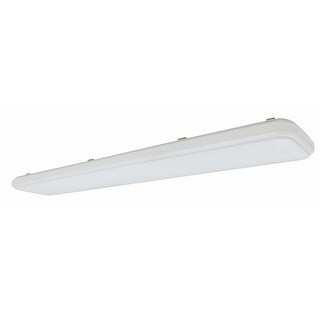 AFX Nimbus 48" LED Linear Flush Mount - White - Bed Bath & Beyond ...