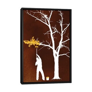 iCanvas "Relief Painting" by Rob Dobi Framed Canvas Print - Bed Bath ...