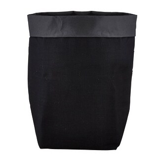 19" Black Linen Unique Large Display Holder - Bed Bath & Beyond - 32293555