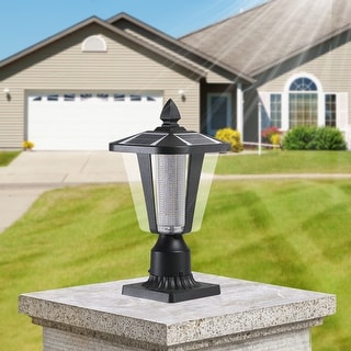Solar Column Headlights With Dimmable LED - Bed Bath & Beyond - 37857867