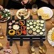 Raclette Table Grill, Electric Indoor Grill, Removable 2-in-1 Non-Stick ...