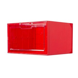 LED Shoe Box Stackable Light Up Sneaker Storage Organizer - Bed Bath ...