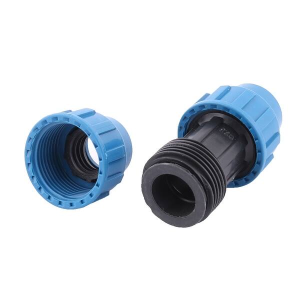 Garden Lawn Irrigation Sprinkler Pipe Coupling Hose Connector 3/4BSP ...