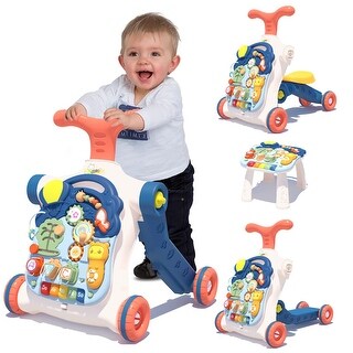 5 in 1 Walker for Baby Boy, Baby Push Walker, Assemble as Scooter ...