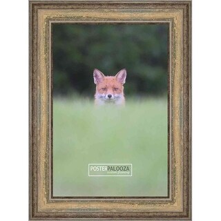 13x16 Traditional Black Complete Wood Picture Frame with UV Acrylic ...