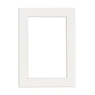 9x12 Mat Bevel Cut for 7x10 Photos - Acid Free Textured White Precut ...
