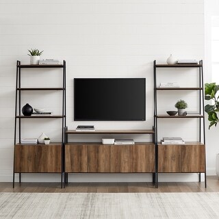 Middlebrook Lahuri 3-Piece Ladder Storage Entertainment Wall - Bed Bath ...
