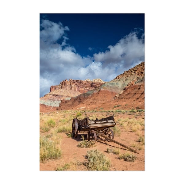 Capitol Reef National Park Utah Signs Of History Art Print/Poster - Bed ...