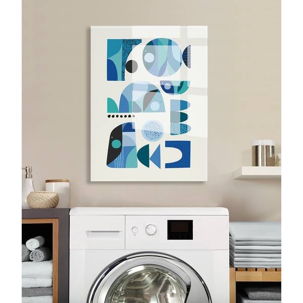 Kate and Laurel Fish Blue Acrylic Art by Rachel Lee of My Dream Wall ...