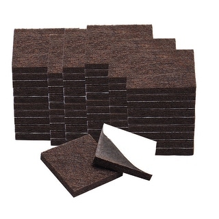 Felt Pad Square 1 1/2" Self Sticky for Floor Protector Table Leg,60pcs ...