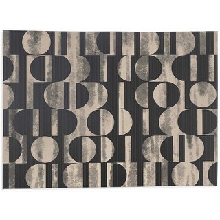 MOONLIGHT CHARCOAL Area Rug By Kavka Designs - Bed Bath & Beyond - 38255636