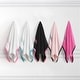 Juicy Couture Neon Border Bath Towels 6-Piece 2 Bath towels 2 Hand ...