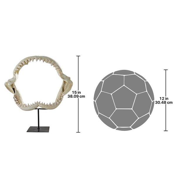 Design Toscano Shark's Jagged Jaws Statue - Bed Bath & Beyond - 21906618