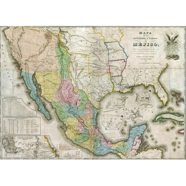 Western North America During The Mexican-American War Which Resulted In ...
