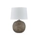 Signature Design by Ashley Neavesboro Antique Brown/White Table Lamp ...