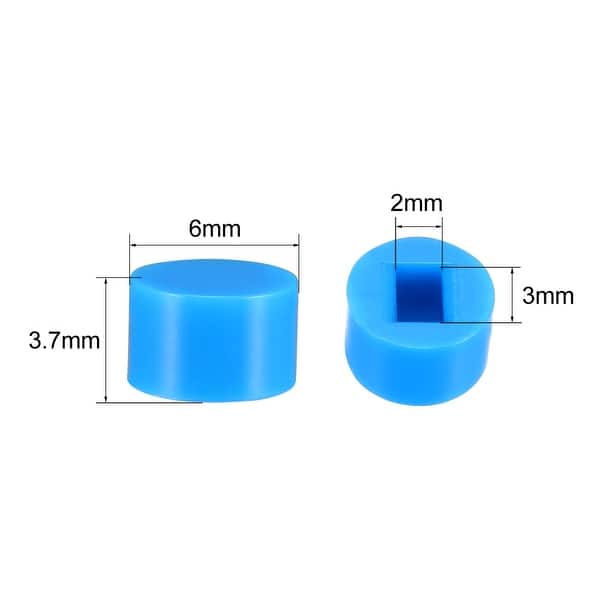 40Pcs Pushbutton Switch Caps Cover for 5.8x5.8 Latching Tactile Switch ...