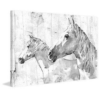 'Kendra and Seth' Painting Print on Wrapped Canvas - Bed Bath & Beyond ...