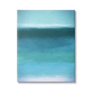 Stupell Soothing Abstract Scenery Distant Ocean Sea View Canvas Wall ...