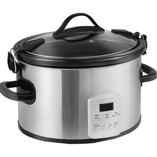 Slow Cooker, Electric Slow Cooker Pot with 3-Level Heat Settings ...