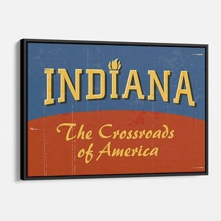 Blue Indiana Wall Art Canvas 92_a - Bed Bath & Beyond - 39913287