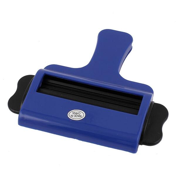 Blue Plastic Squeezer Extracts Toothpaste Ointments Rolling Dispenser ...