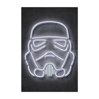 stormtrooper Digital Neon Star Wars Street Art Urban Art Print/Poster ...