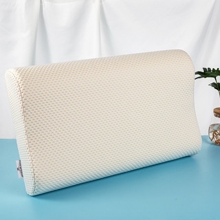 Slow Rebound Memory Foam Wave Pillow Gold - Bed Bath & Beyond - 34723793