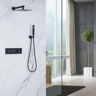 Wall Mounted Two Functions Shower System With Rough-In Valve - Bed Bath ...