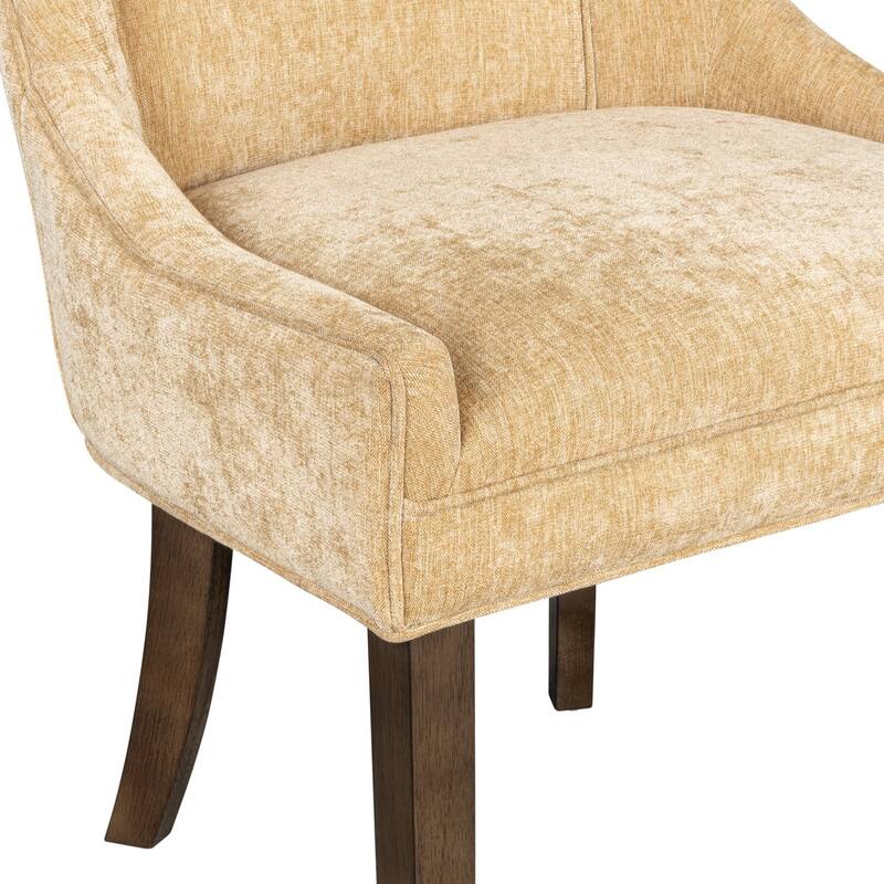 Madison Park Signature Ultra Upholstered Dining Side Chairs With Wood ...