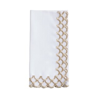 Scalloped Edge Napkin (Set of 4) - Bed Bath & Beyond - 39972984