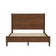 Solid Wood Panel Platform Bed with Headboard, Double Size Beds Wooden ...