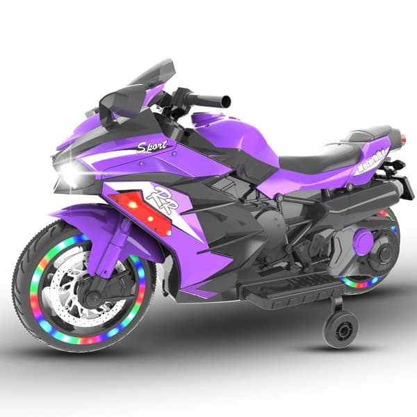 violet motorcycle