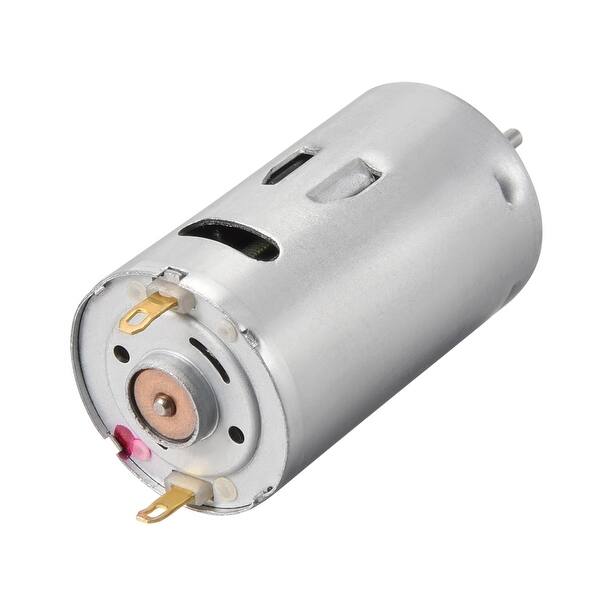 DC Motor 12V 11500RPM 0.17A Electric Motor Round Shaft for RC Boat Toy ...