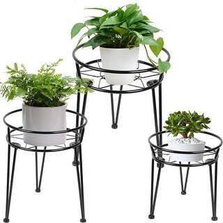 22.6IN. Tall Metal Flower Pot Stands - Bed Bath & Beyond - 39869149