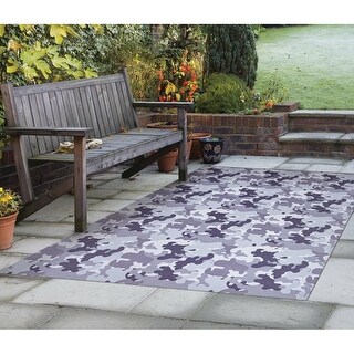 Foss Floors 6X8 Camo Indoor/Outdoor Area Rug - Bed Bath & Beyond - 35473998