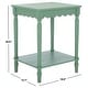 SAFAVIEH Haven Farmhouse Accent Table - 20"W x 16"D x 24"H - Bed Bath ...