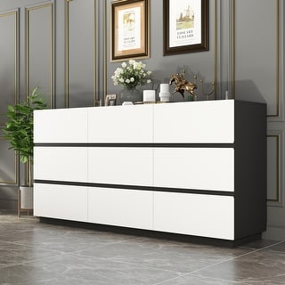 Dresser Chest of Drawers 6/9 Drawers Ample Storage Space Contemporary ...