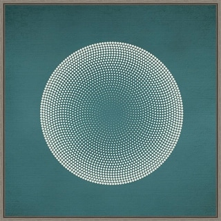 Circles by Incado Framed Canvas Wall Art Print - Sylvie Greywash - Bed ...