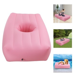 Air Mattress with External Pump PVC Inflatable Bed - Bed Bath & Beyond ...