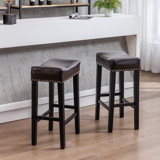 Modern Set of 2 Backless Counter Height Bar Stools - Bed Bath & Beyond ...